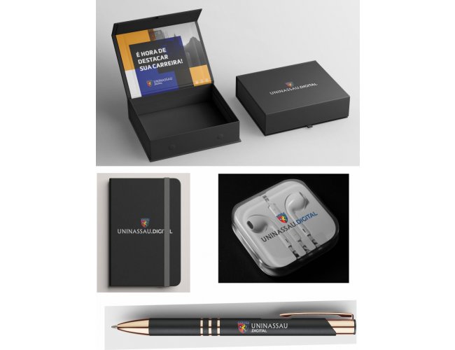 Kit-executivo promocional personalizado para eventos
